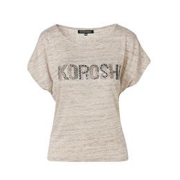 Koroshi Shirt female Beige size L