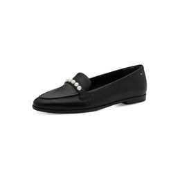 Tamaris Slipper Damen Größe 42 schwarz / weiß