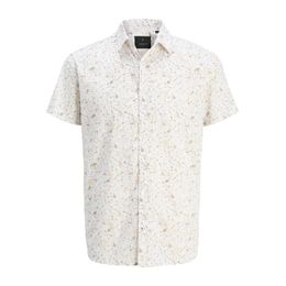Jack & Jones JACK & JONES Hemd 'JPRBLAsummer' Herren Gr&ouml;&szlig;e L sand / wei&szlig;