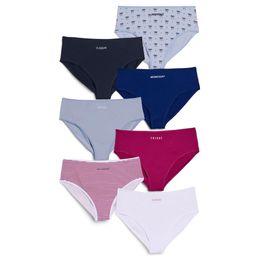 Devoted by Zizzi Slip 'LWEEK' Damen Größe 6XL blau / dunkelblau / pink / weiß