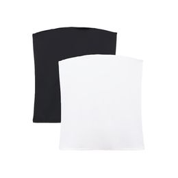 Pull&Bear Pull&bear Top female Black, White size XS