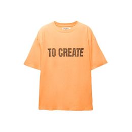 Pull&Bear Pull&bear Shirt female Orange size XL