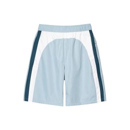Bershka Shorts Herren Größe 35/36 hellblau / petrol / weiß