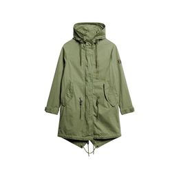Superdry Parka Damen Größe XS khaki / schwarz