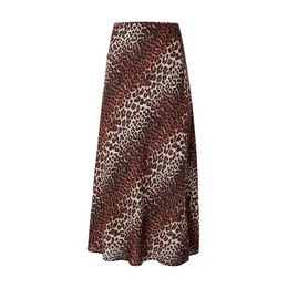 Pieces Rock 'PCNYA' Damen Größe 34 dunkelbeige / braun / kastanienbraun / schwarz