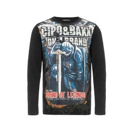 Cipo & Baxx Cipo & Baxx Shirt male Black size XXL