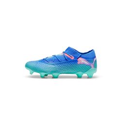 Puma Fu&szlig;ballschuh 'Future 7 Ultimate' Herren Gr&ouml;&szlig;e 41 royalblau / hellgr&uuml;n / hellpink / wei&szlig;