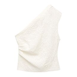 Pull&Bear Pull&Bear Stricktop Damen Gr&ouml;&szlig;e S ecru