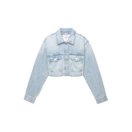 Pull&Bear Pull&Bear Jacke 'CAZADORA' Damen Gr&ouml;&szlig;e S blue denim