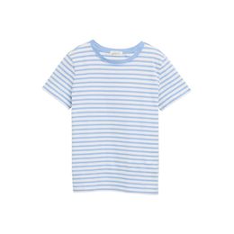Tom Tailor Denim T-Shirt Damen Größe XXL hellblau / offwhite