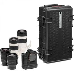 Manfrotto PRO Light Tough TH-55 HighLid Koffer mit Schaumstoffpolster