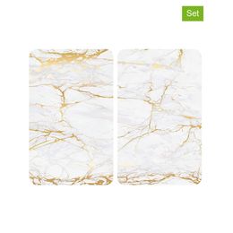 Wenko 2er-Set: Herdabdeckplatten in Creme - (L)30 x (B)52 cm - 17% | Kuechenhelfer