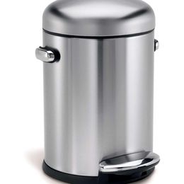 simplehuman Treteimer in Silber - 4,5 l - 10% | Muelleimer