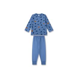 Schlafanzug Sanetta "Pyjama", Kinder, Gr. 140, blau, Obermaterial: 100% Baumwolle CO., Homewear-Sets