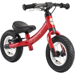 Laufrad Bikestar "Bikestar Kinderlaufrad ab 2 Jahre 10 Zoll Flex", rot, Laufräder, KinderL:81cm, L:81cm