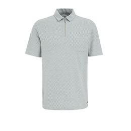 WE Fashion Poloshirt Herren Gr&ouml;&szlig;e XXL taubenblau / hellgrau