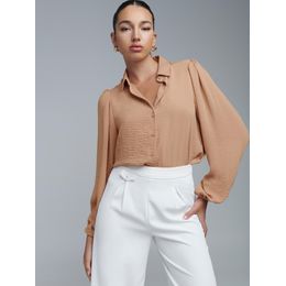 BWLDR Bluse 'Nola' Damen Gr&ouml;&szlig;e XL camel