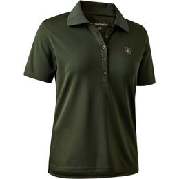 Deerhunter Damen Polo Climate 37.5 Forest Ember (Gr&ouml;&szlig;e: 44)