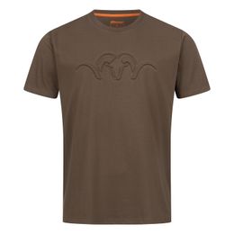 Blaser Outfits T-Shirt Argali 3D Debossed 25 Dark Brown (Gr&ouml;&szlig;e: S)