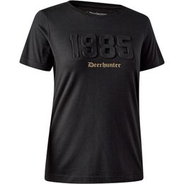 Deerhunter Damen T-Shirt Jubilee Black (Gr&ouml;&szlig;e: 36)