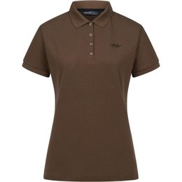 Blaser Outfits Damen Poloshirt Solid 25 Dark Brown (Gr&ouml;&szlig;e: 42)