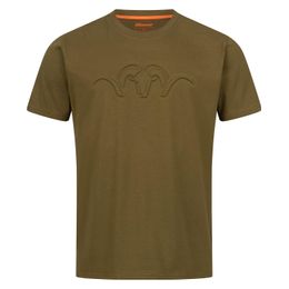 Blaser Outfits T-Shirt Argali 3D Debossed 25 Dark Olive (Gr&ouml;&szlig;e: S)