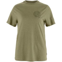 Fjällräven Fjällräven Damen T-Shirt Hemp Blend Out Here Green (Größe: M)