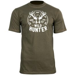 Hart T-Shirt Ground Oliv/Ground Horn (Größe: S)