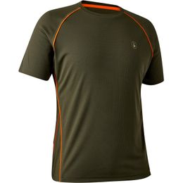 Deerhunter T-Shirt Funktion Chamois Forest Green (Größe: 3XL)