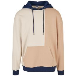 Urban Classics Sweatshirt Herren Gr&ouml;&szlig;e 5XL beige / creme / dunkelblau