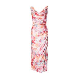 Abercrombie & Fitch Abercrombie & Fitch Kleid Damen Größe 38 orange / pitaya / hellpink / weiß Winterkleid