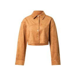 MONKI Bluse Damen Gr&ouml;&szlig;e S cognac
