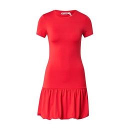 WEEKDAY Kleid 'Daisy' Damen Gr&ouml;&szlig;e 34 rot Winterkleid