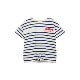 Mango Kids T-Shirt 'SYRAYAS' M&auml;dchen Gr&ouml;&szlig;e 128 navy / rot / offwhite