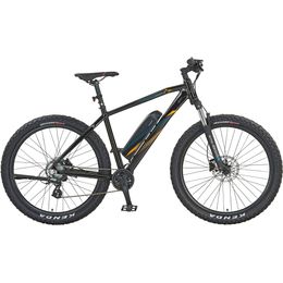 E-Bike Prophete "Graveler eM100" Gr. 48, schwarz, E-Bikes, 48cm, 27,5 Zoll (69,85cm)