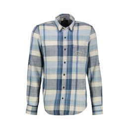 Lerros Hemd Herren Größe XXXL blau / hellblau / wollweiß