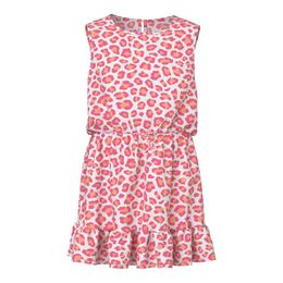name it Kleid 'NMFVINAYA SPENCER' M&auml;dchen Gr&ouml;&szlig;e 92 rosa / magenta / wei&szlig;