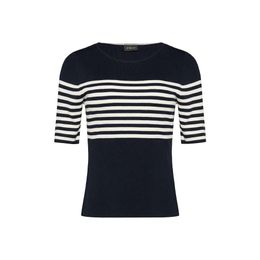 s.Oliver BLACK LABEL Pullover Damen Gr&ouml;&szlig;e XS navy / wei&szlig;