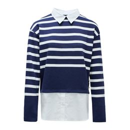 Salsa Jeans Sweater 'Hemd' female Blue size XL