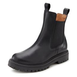 ELBSAND Chelsea Boots Damen Gr&ouml;&szlig;e 44 schwarz Winterschuhe
