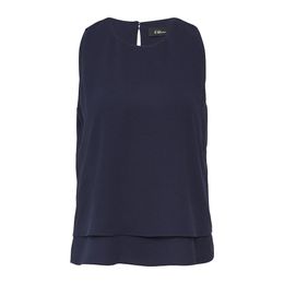 s.Oliver BLACK LABEL Bluse Damen Größe XL navy