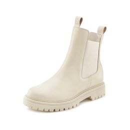 ELBSAND Chelsea Boots Damen Gr&ouml;&szlig;e 37 hellbeige Winterschuhe