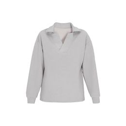swirly Sweatshirt Damen Gr&ouml;&szlig;e XL grau