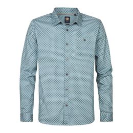 PETROL INDUSTRIES Button Up Shirt male Blue size XL