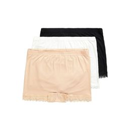Ulla Popken Panty Damen Größe 4XL/5XL puder / schwarz / weiß
