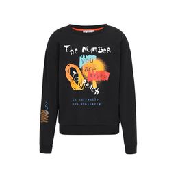 Mo Athlsr Sweatshirt 'Back To School' male Black size S