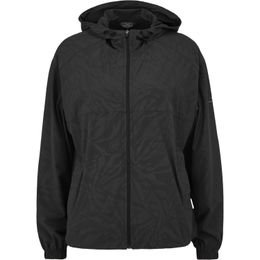 Venice Beach Moina Trainingsjacke Damen - grau - Gr. M - Polyamid/Elastan