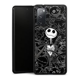 DeinDesign Galaxy S20 FE 5G Handy Silikon H&uuml;lle Case schwarz Handyh&uuml;lle Disney Nightmare Before Christmas Halloween