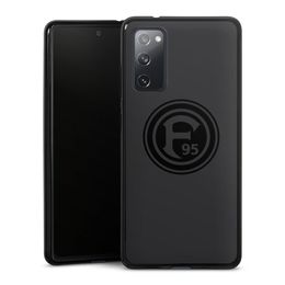 DeinDesign Galaxy S20 FE Handy Silikon H&uuml;lle Case schwarz Handyh&uuml;lle Fortuna D&uuml;sseldorf Logo F95