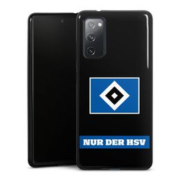 DeinDesign Galaxy S20 FE 5G Handy Silikon H&uuml;lle Case schwarz Handyh&uuml;lle Statement Hsv Hamburger Sv